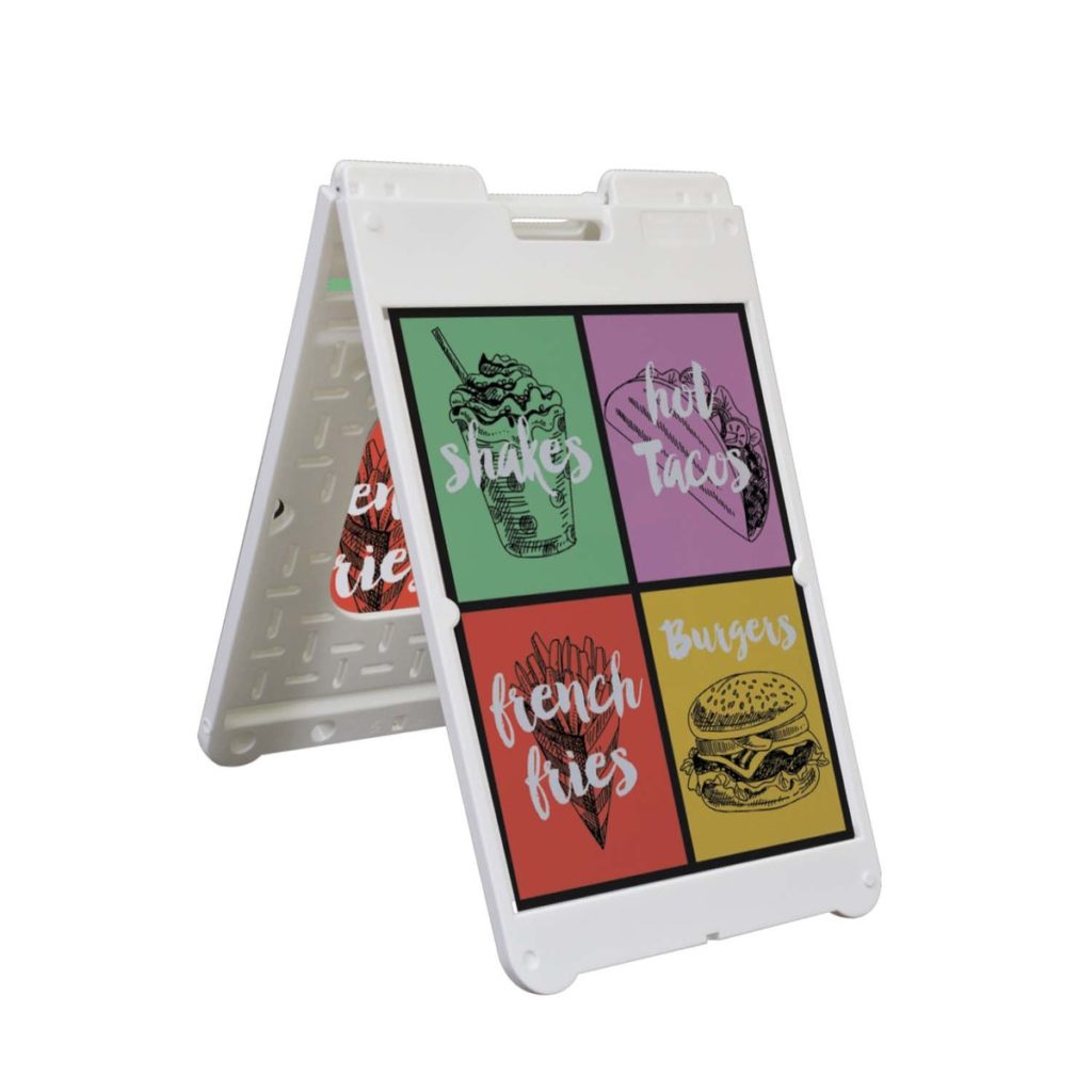 Simpo Sign II A-Frame Kit (Single-Sided | Lasting Impressions