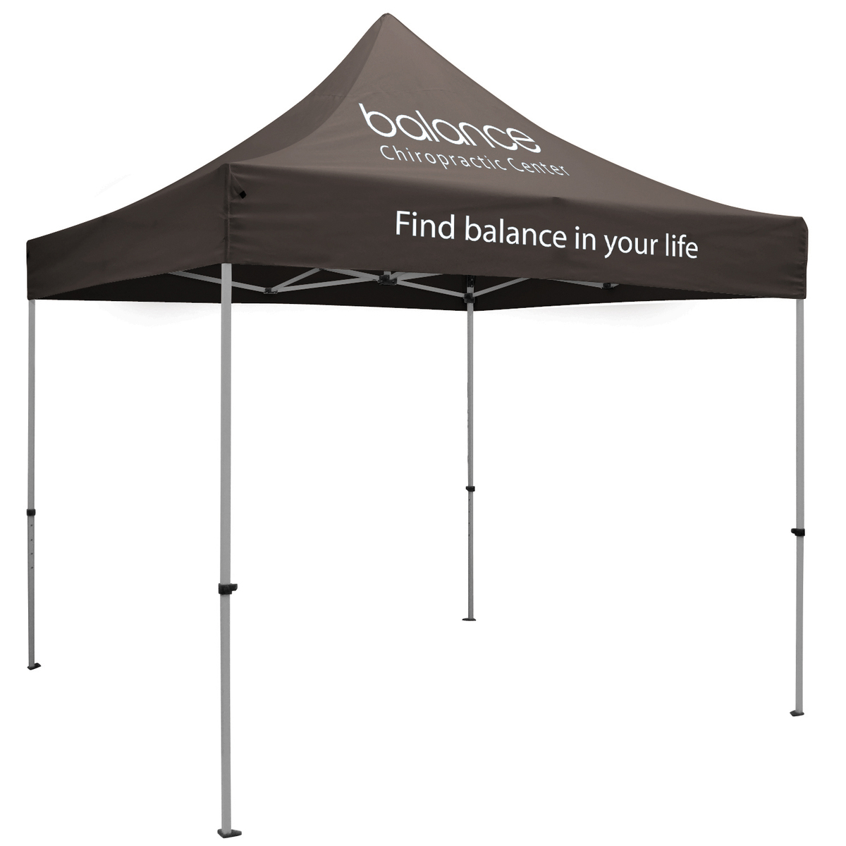 10' Premium Tent Kit (Imprinted, 2 Locations | Lasting Impressions