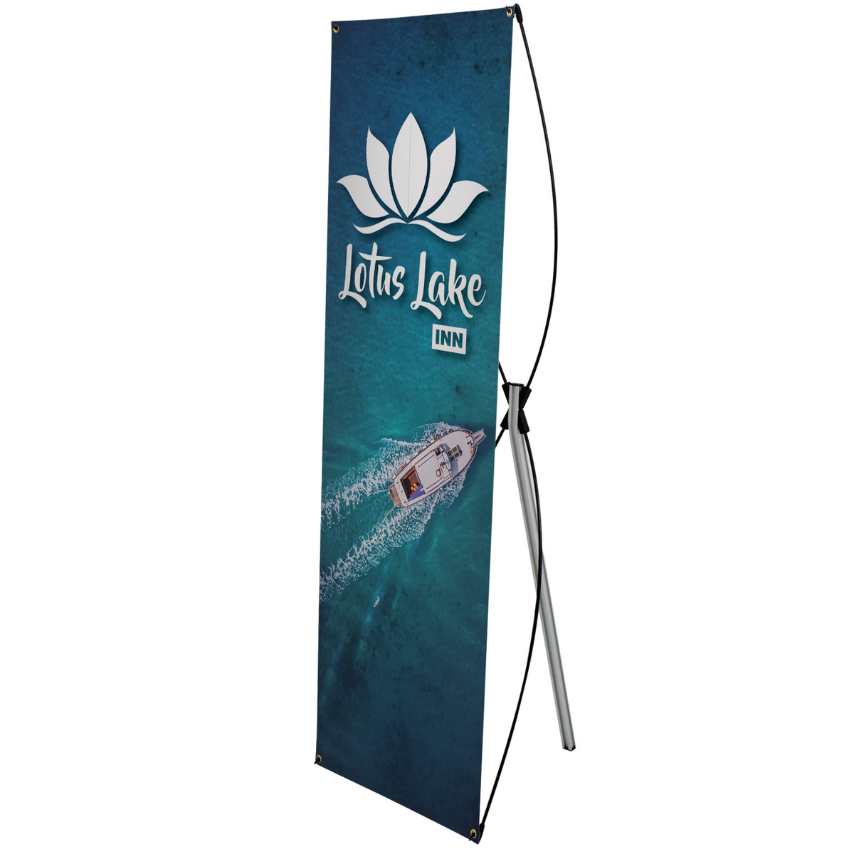 23.5" x 70" Euro-X Banner Display Kit | Lasting Impressions