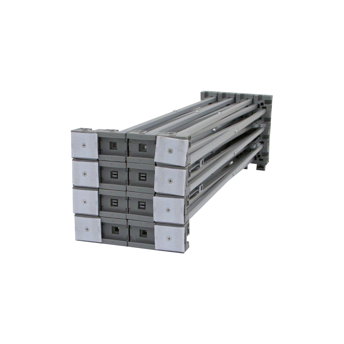 8' Straight Splash Floor Display Hardware | Lasting Impressions