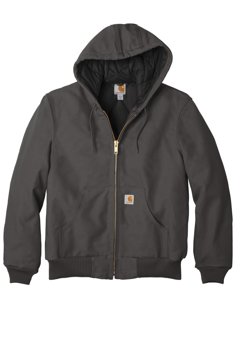 Carhartt Quilted-Flannel-Lined Duck Active Jac. CTSJ140 | Lasting Impressions