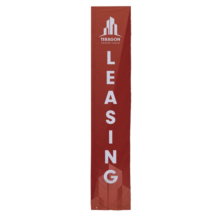 12' Rectangle Flutter Flag Replacement Flag Single-Sided | Lasting ...