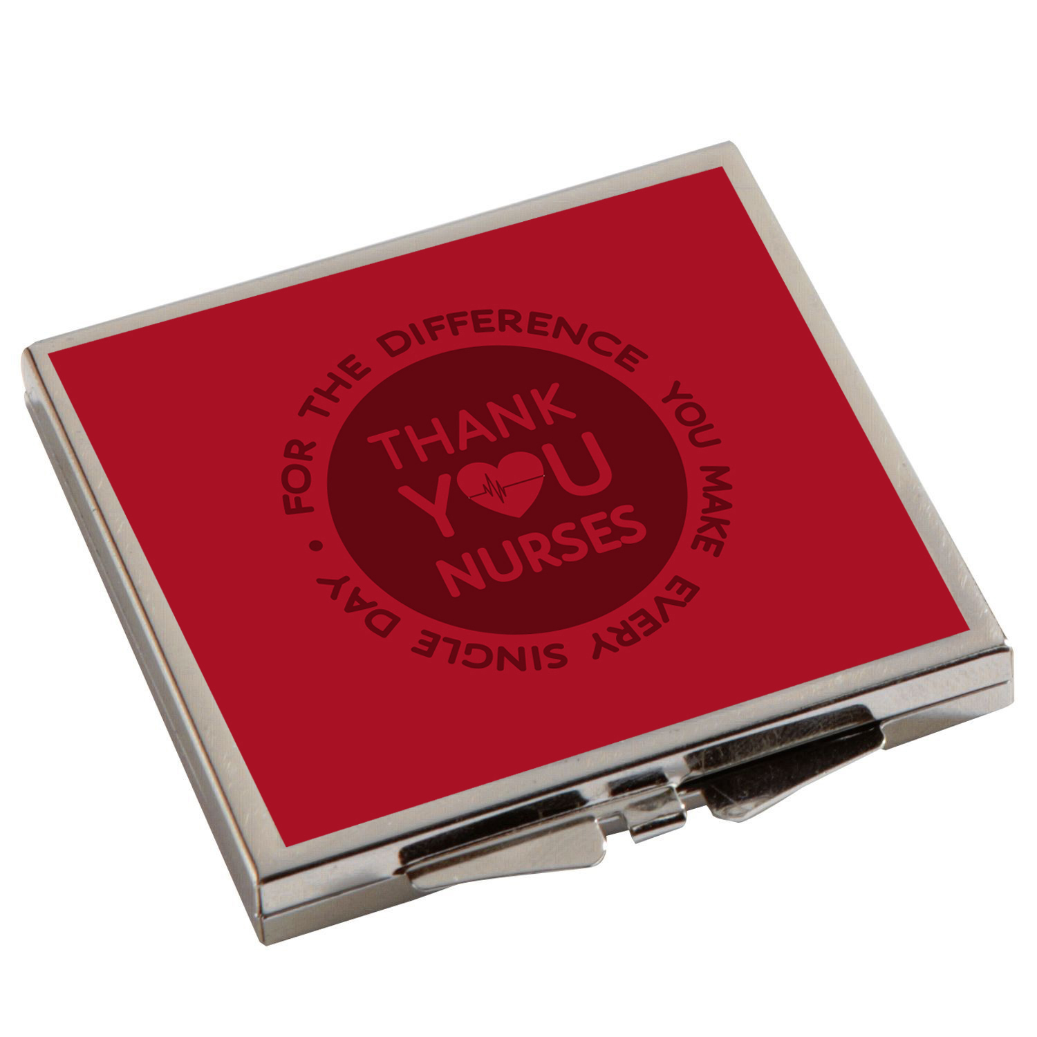 Innovations Square Metal Compact Mirror | Lasting Impressions