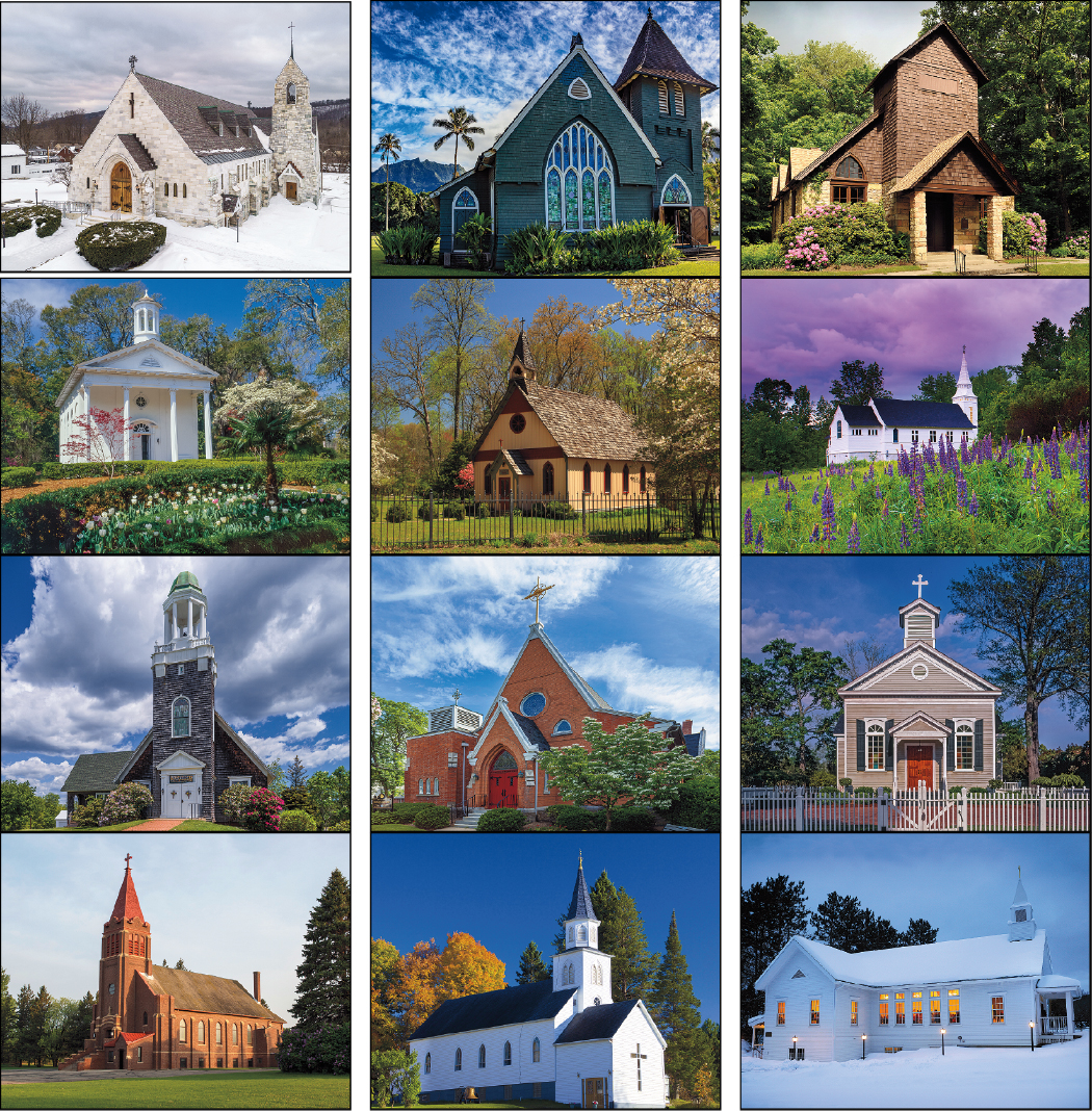 Scenic Churches - Spiral | Lasting Impressions