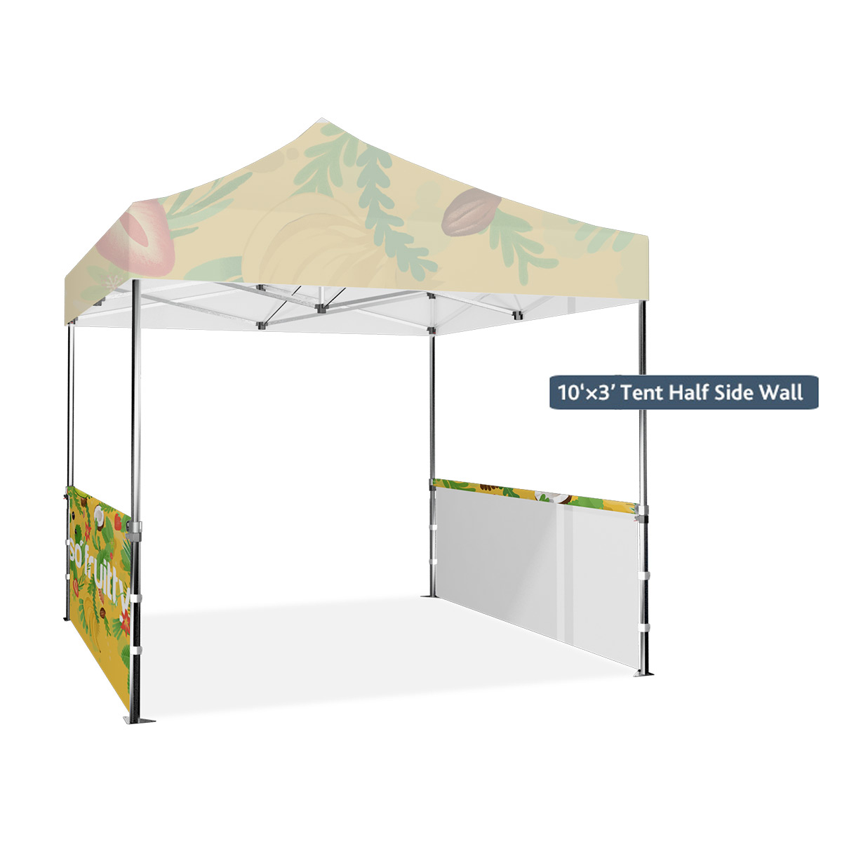 10' x 3' Half Tent Wall - Set of 2 | Lasting Impressions