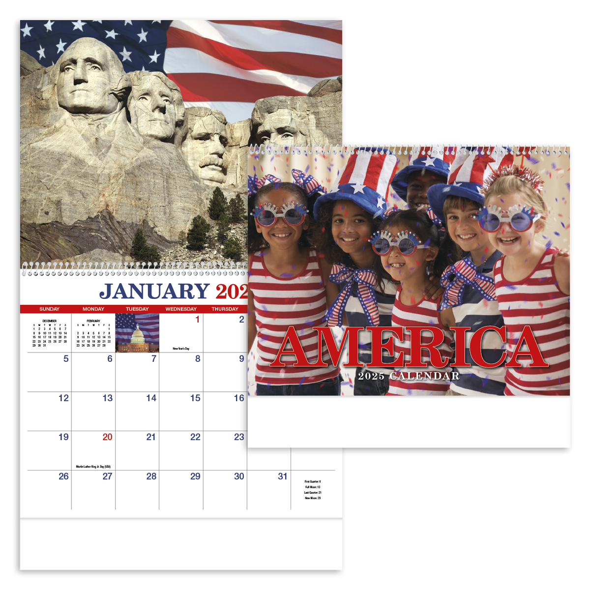 America Appointment Calendar - Spiral | Lasting Impressions
